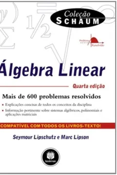 Álgebra Linear PDF Seymour Lipschutz