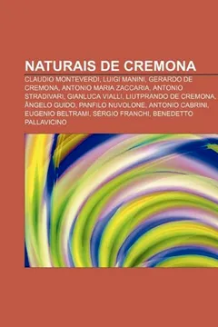 Naturais de Cremona: Claudio Monteverdi, Luigi Manini, Gerardo de ...