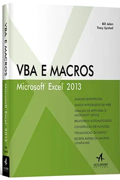 VBA e Macros Microsoft Excel 2013 PDF Bill Jelen, Tracy Syrstad